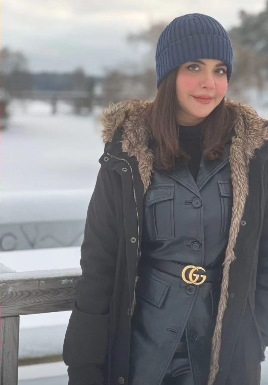 Nida Yasir Shares New Pictures From Finland | Reviewit.pk