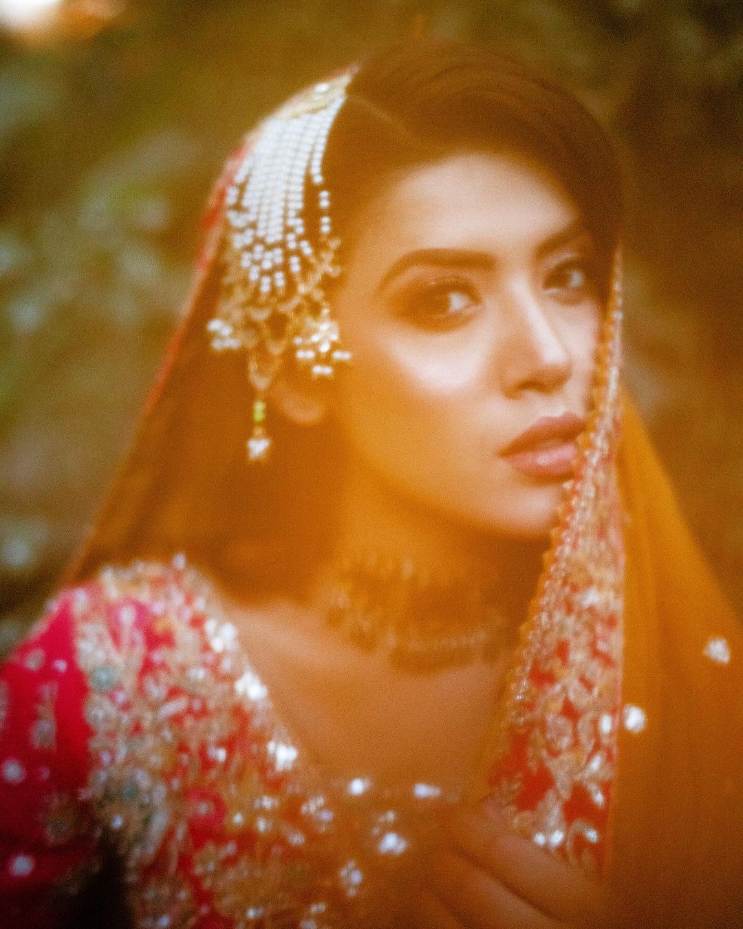 Actress & Tiktoker Aiman Zaman's Sangeet Event Pictures | Reviewit.pk