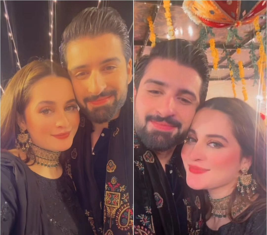 Aiman And Minal Khan's Brother Maaz Khan's Second Dholki | Reviewit.pk