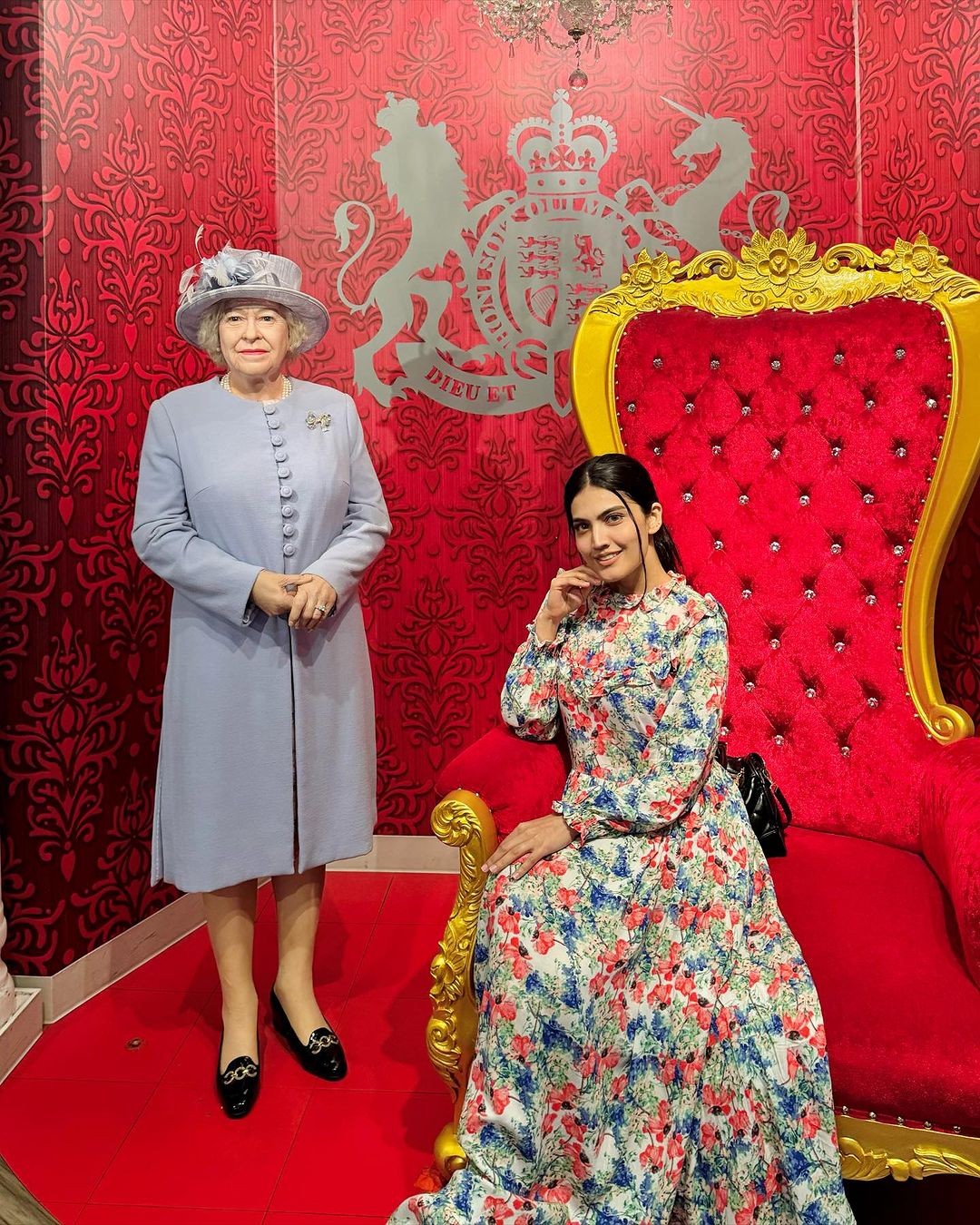 Iqra Kanwal & Areeb Parvaiz Pictures From Madame Tussauds Museum ...