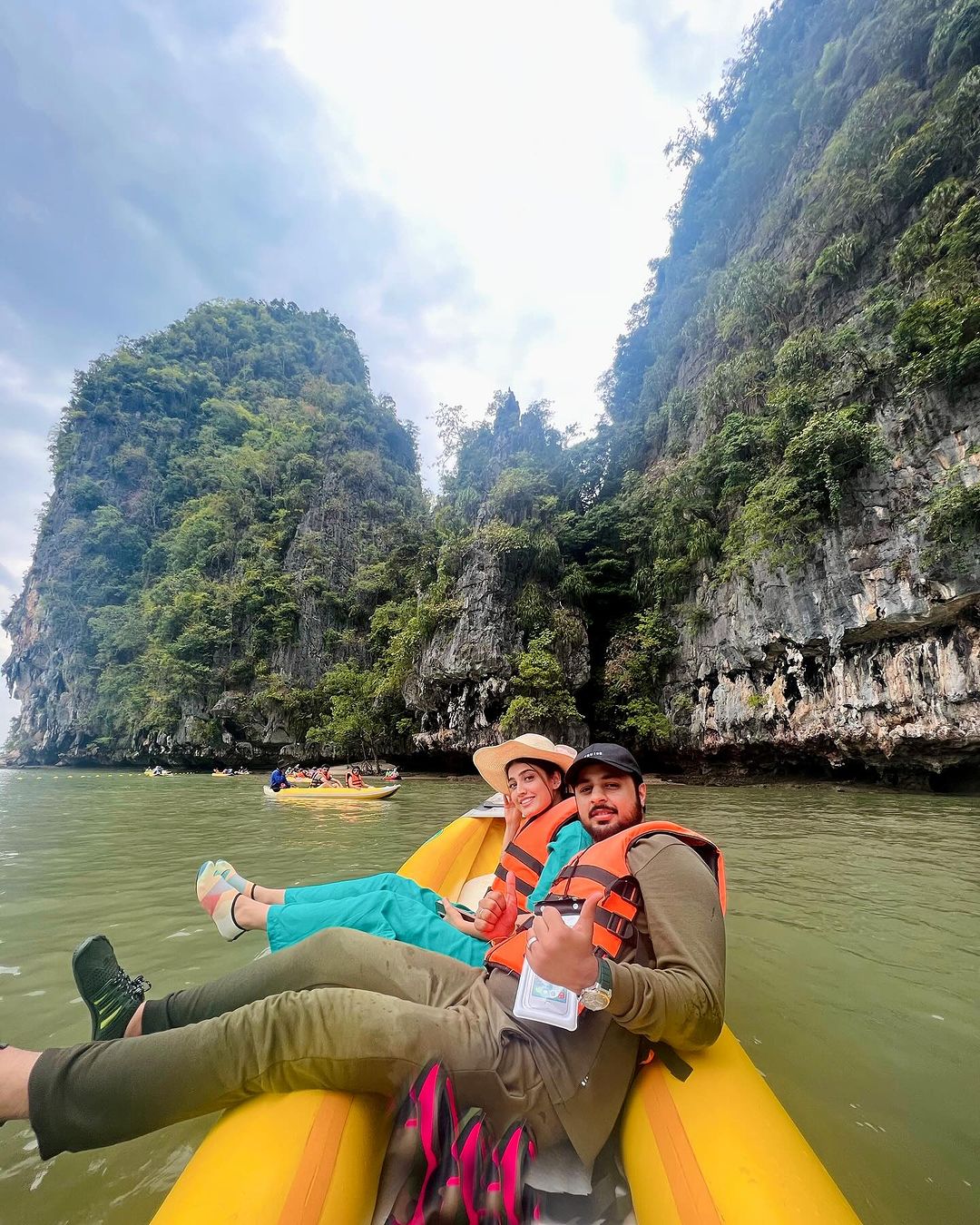 Iqra Kanwal's Honeymoon Trip Pictures From Phuket, Thailand | Reviewit.pk