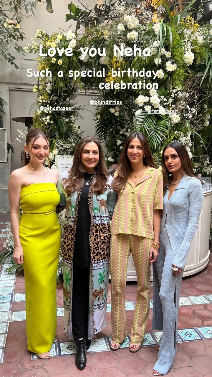 Neha Taseer Celebrates Birthday With Friends And Family | Reviewit.pk