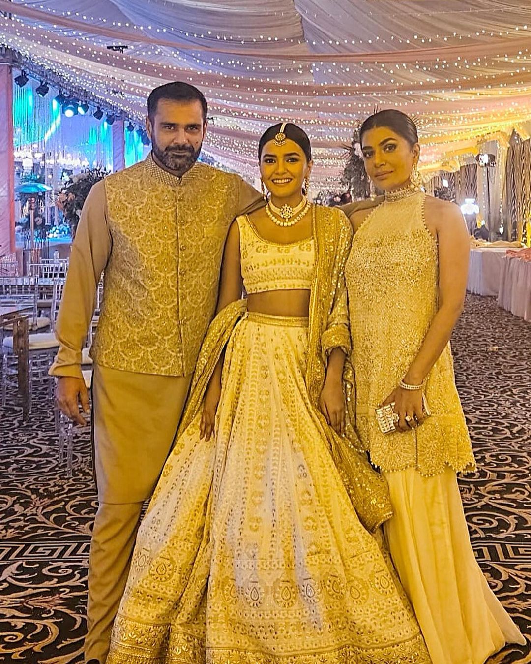 Iffat Omar's Family Pictures From Her Daughter's Wedding Event ...
