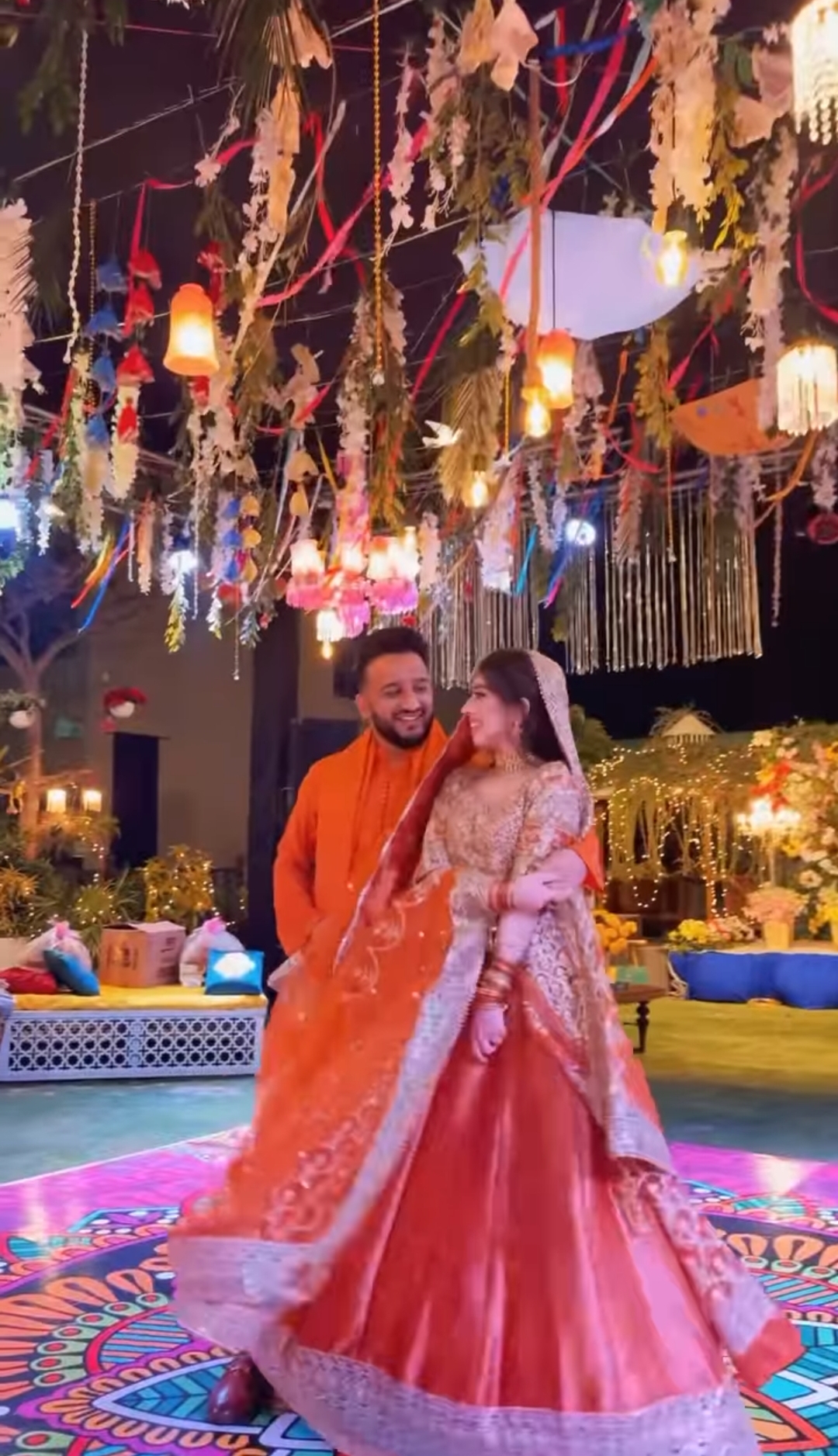 Arisha Razi Shares Video With Husband From Mayun | Reviewit.pk