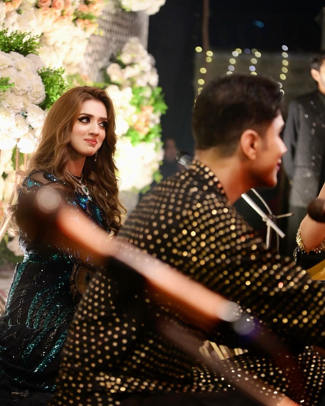 Jannat Mirza Sister Sehar's Qawali Night Event Pictures | Reviewit.pk