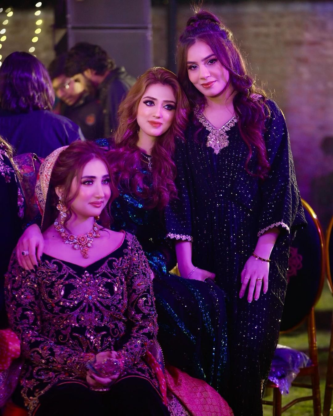 Jannat Mirza Sister Sehar's Qawali Night Event Pictures | Reviewit.pk