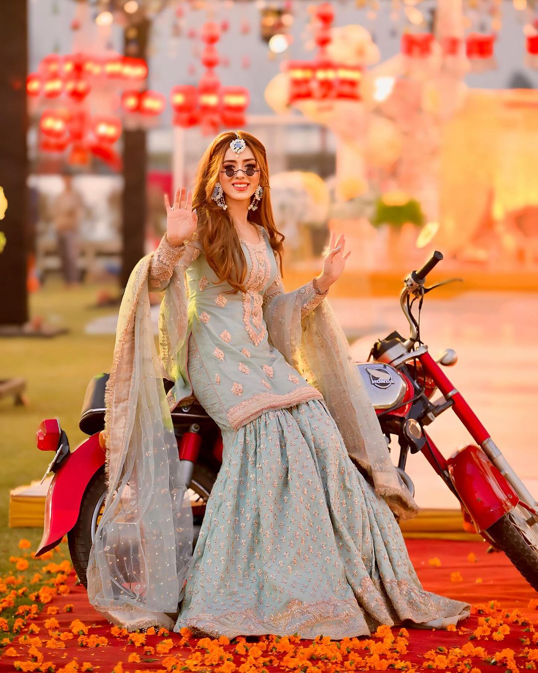 Jannat Mirza Sister Sehar's Mayun Event Pictures | Reviewit.pk