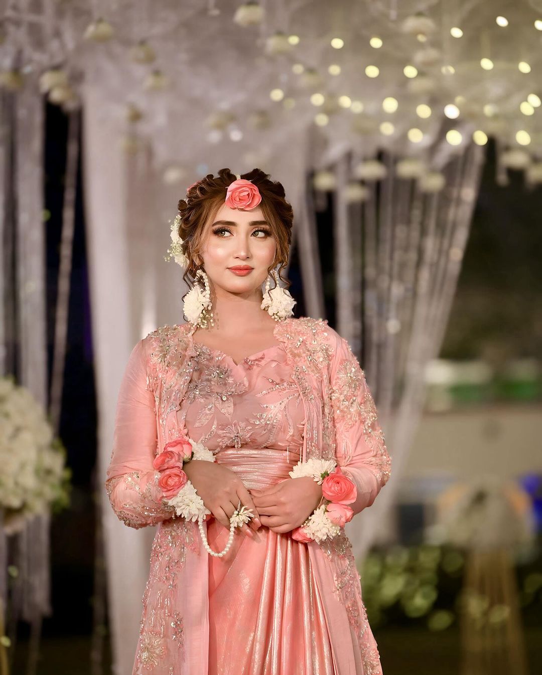 Jannat Mirza Sister Sehar's Mayun Event Pictures | Reviewit.pk