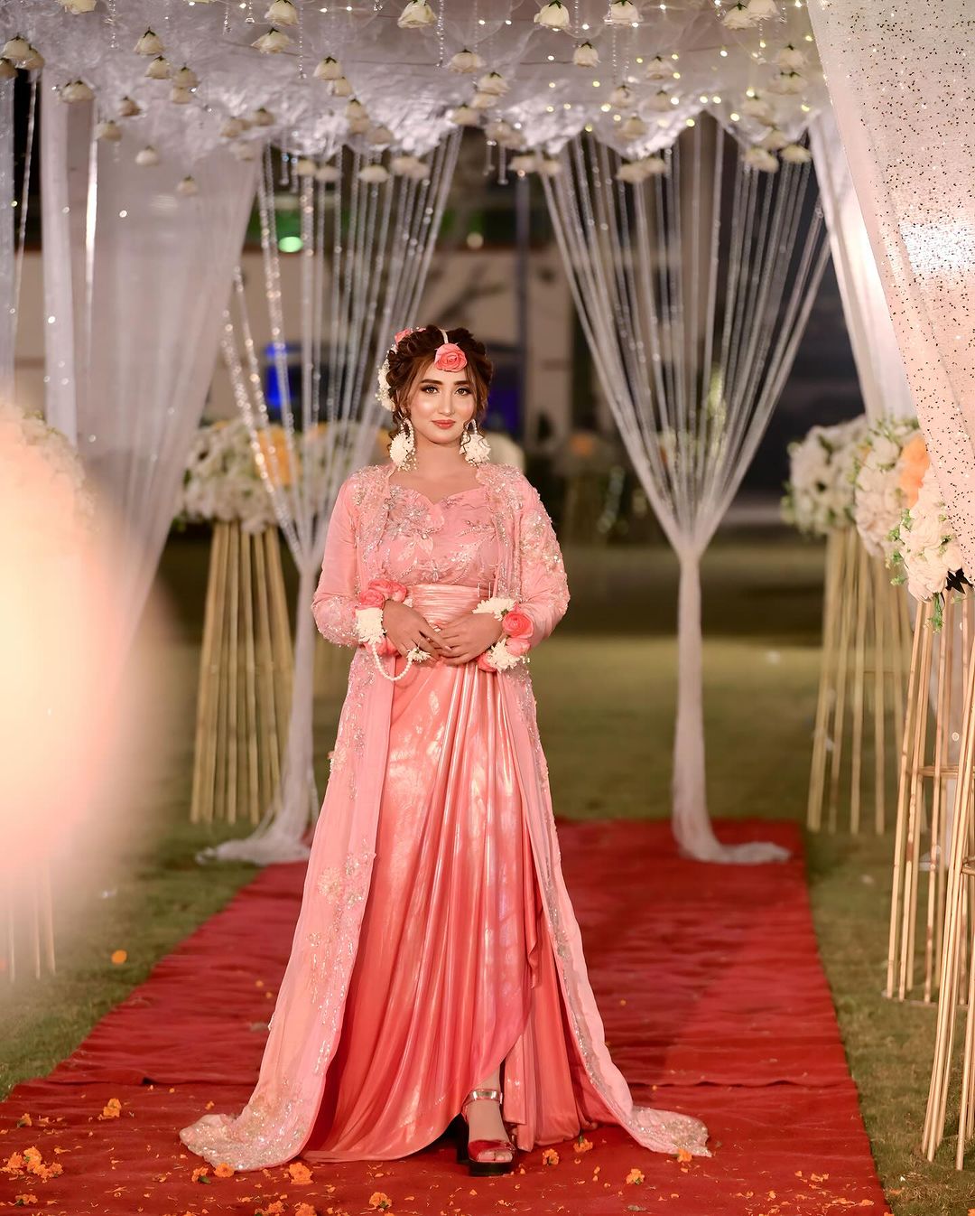 Jannat Mirza Sister Sehar's Mayun Event Pictures | Reviewit.pk