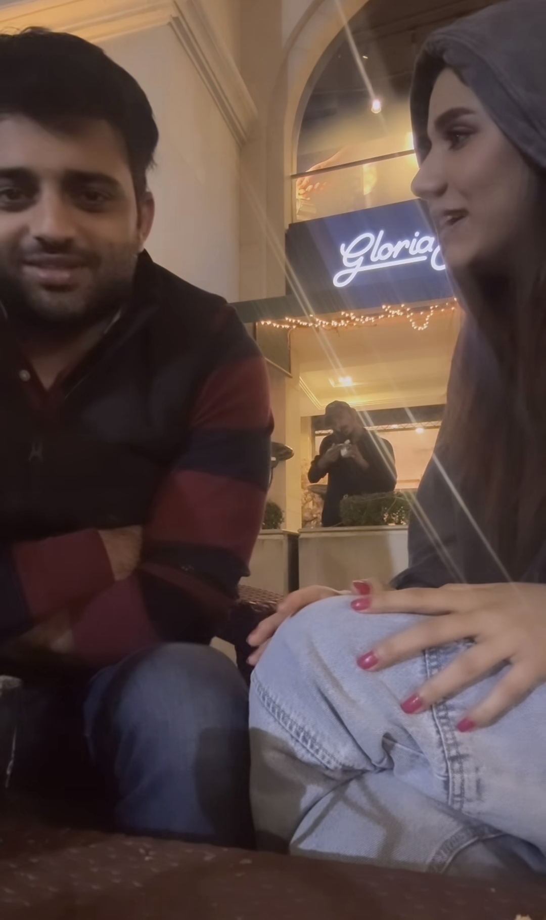 Kiran Ashfaque's New Adorable Clicks With Husband Hamza Ali Chaudhary | Reviewit.pk