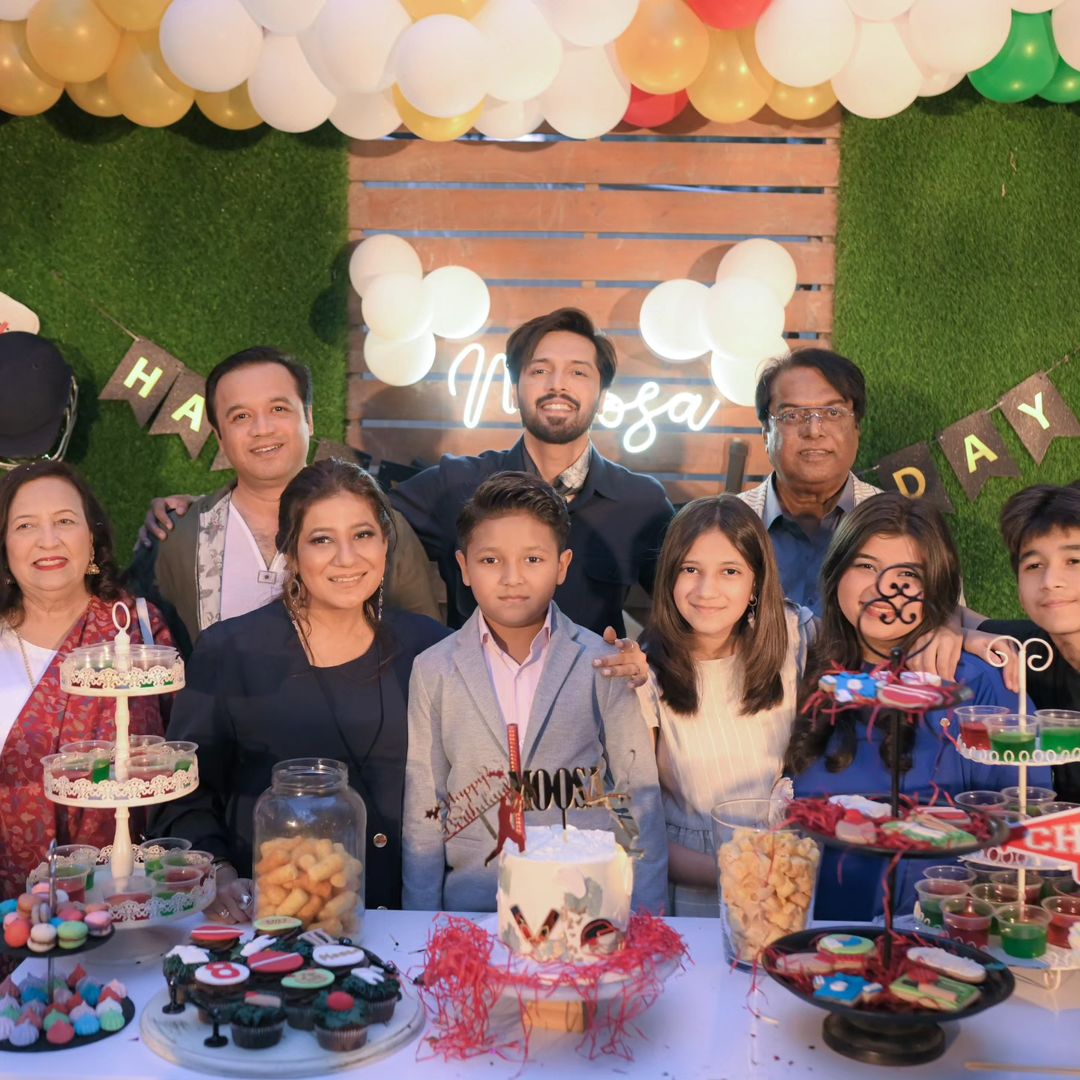 HD Pictures From Fahad Mustafa Son Moosa's 8th Birthday Bash | Reviewit.pk