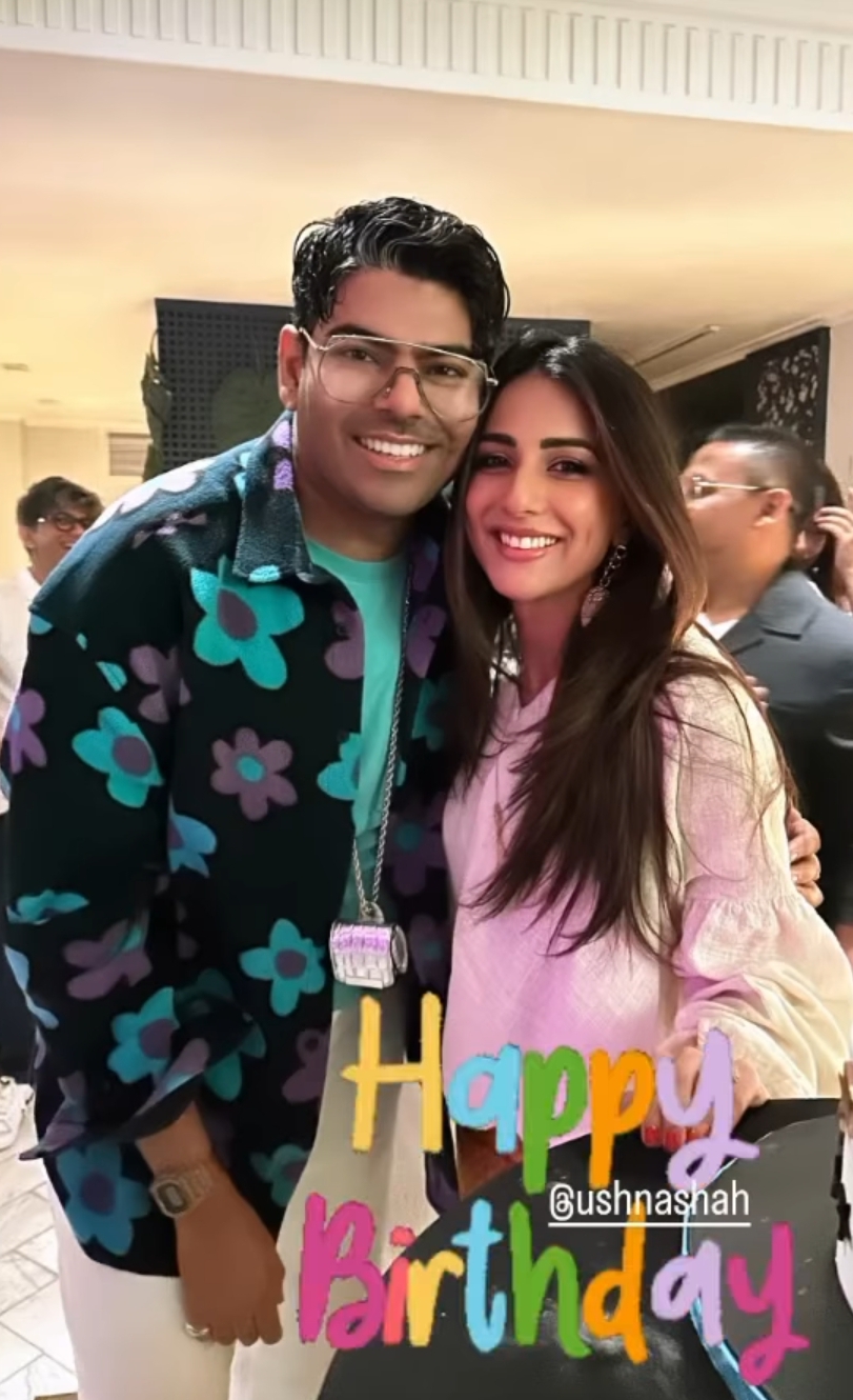 Ushna Shah's Husband Celebrates Her Birthday | Reviewit.pk