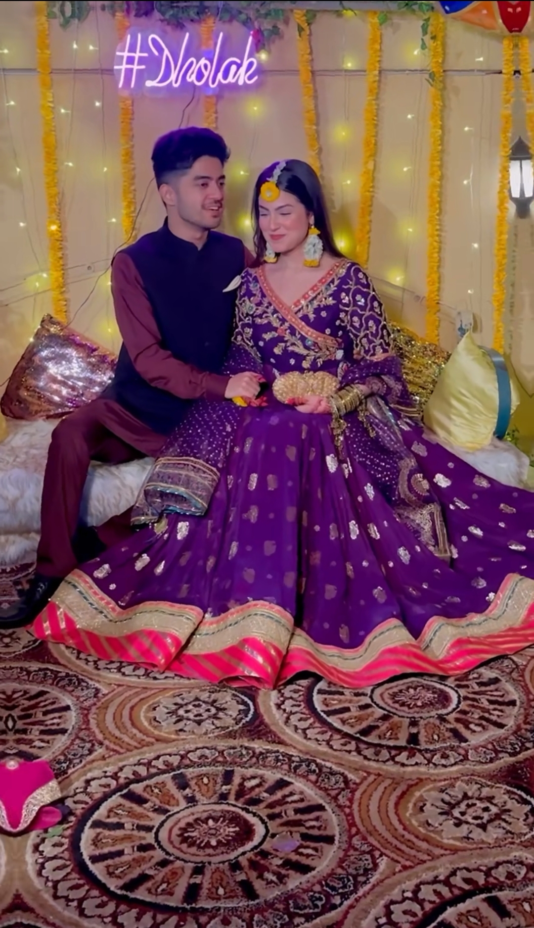 Pictures From Merub Ali Brother Ramis' Dholak Event | Reviewit.pk