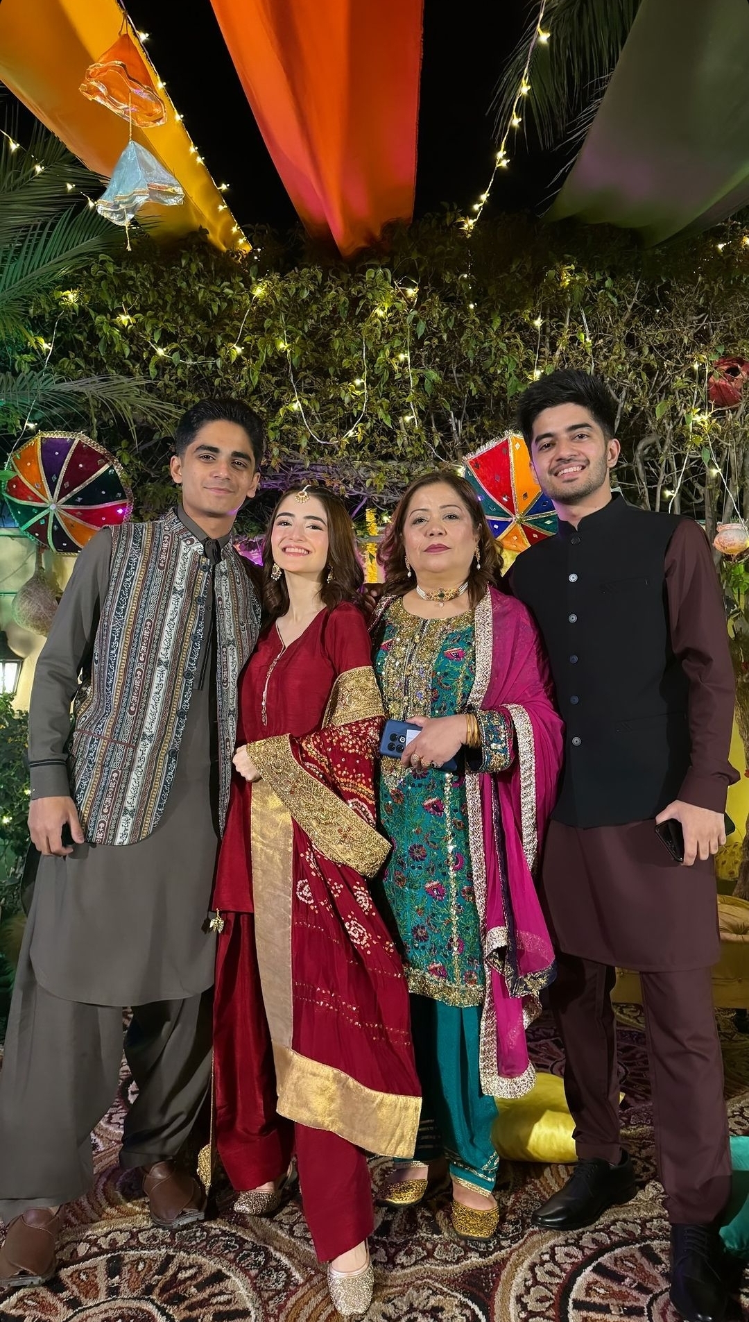 Pictures From Merub Ali Brother Ramis' Dholak Event | Reviewit.pk