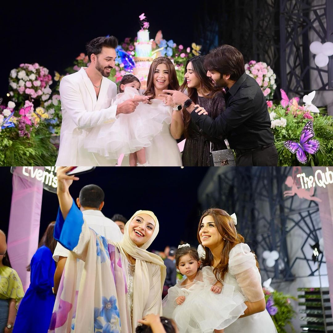Tiktokers Spotted At Dr Madiha & Mj Ahsan Daughter's Birthday | Reviewit.pk