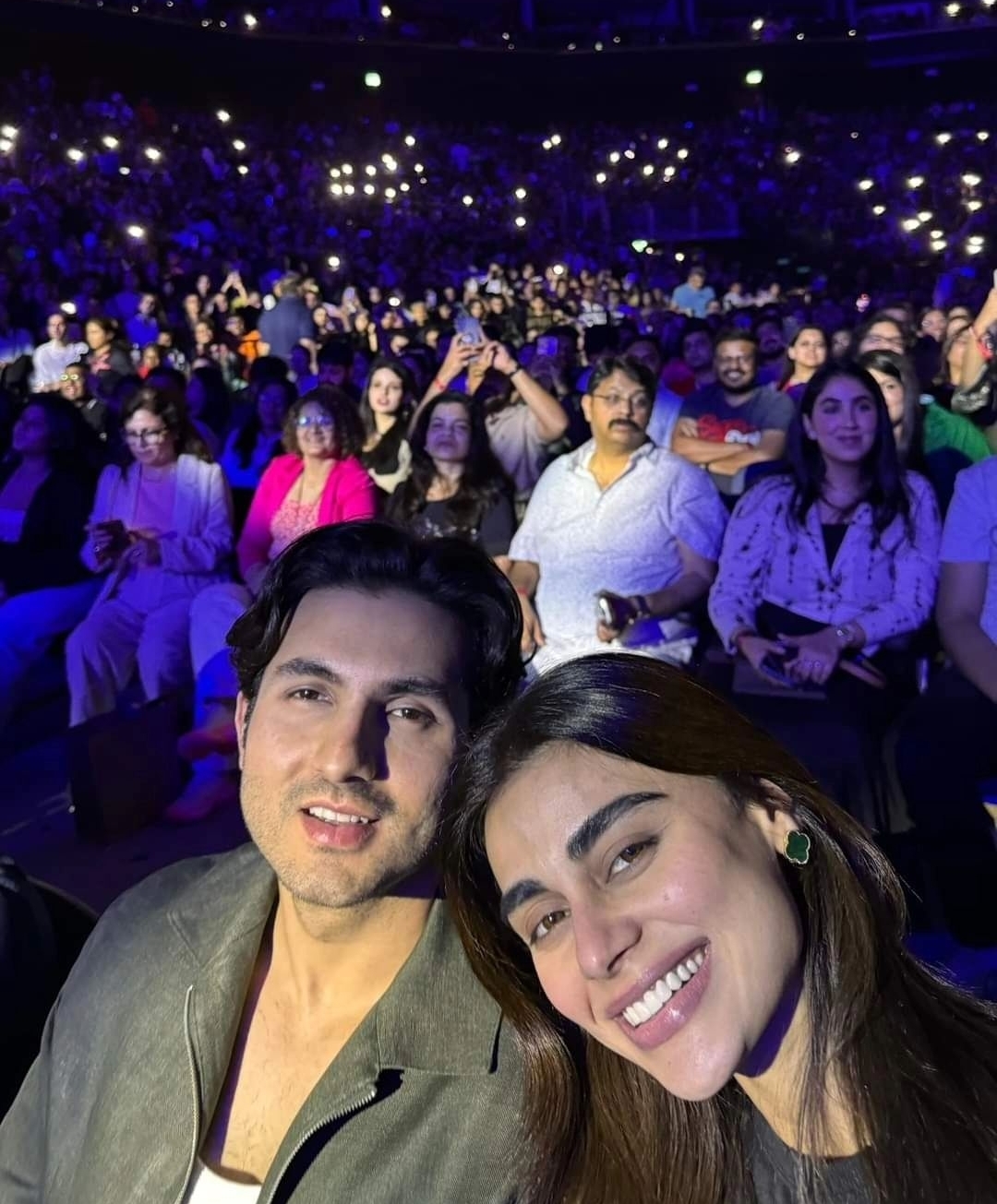 Sadaf Kanwal & Shahroz Sabzwari Pictures From Arijit Singh's Concert ...