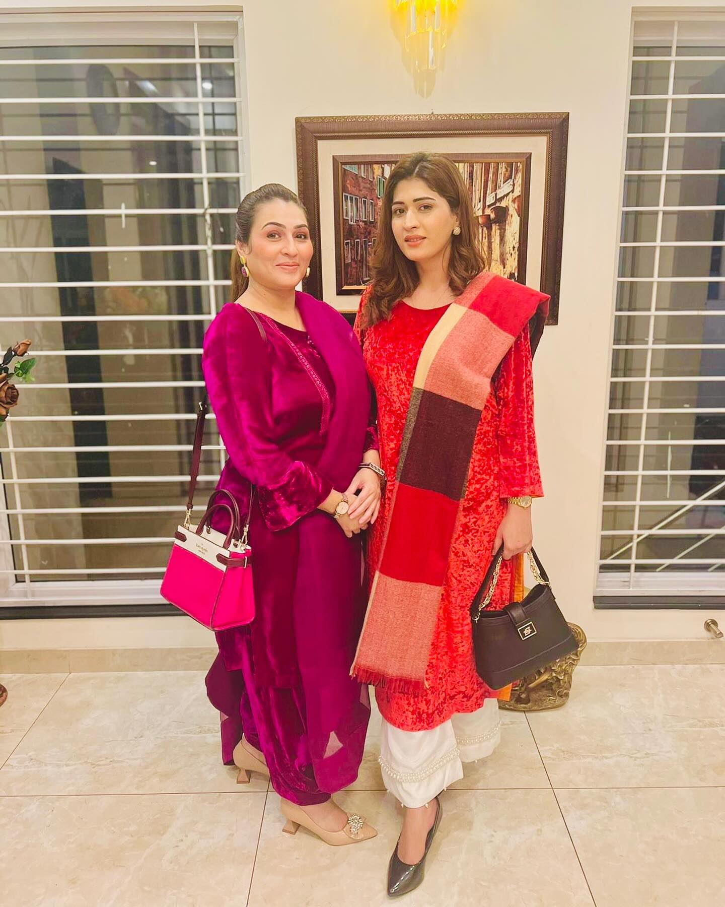 Iqrar Ul Hassan's Third Wife Shares Family Pictures From Eid | Reviewit.pk