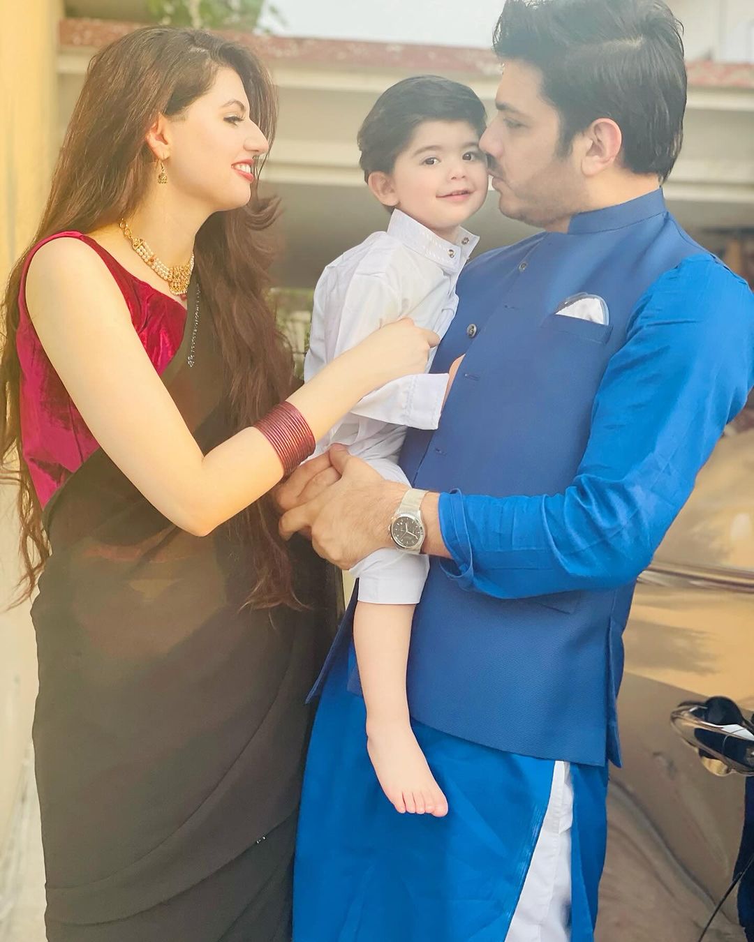 Anam Goher & Goher Mumtaz Gorgeous Eid Clicks | Reviewit.pk