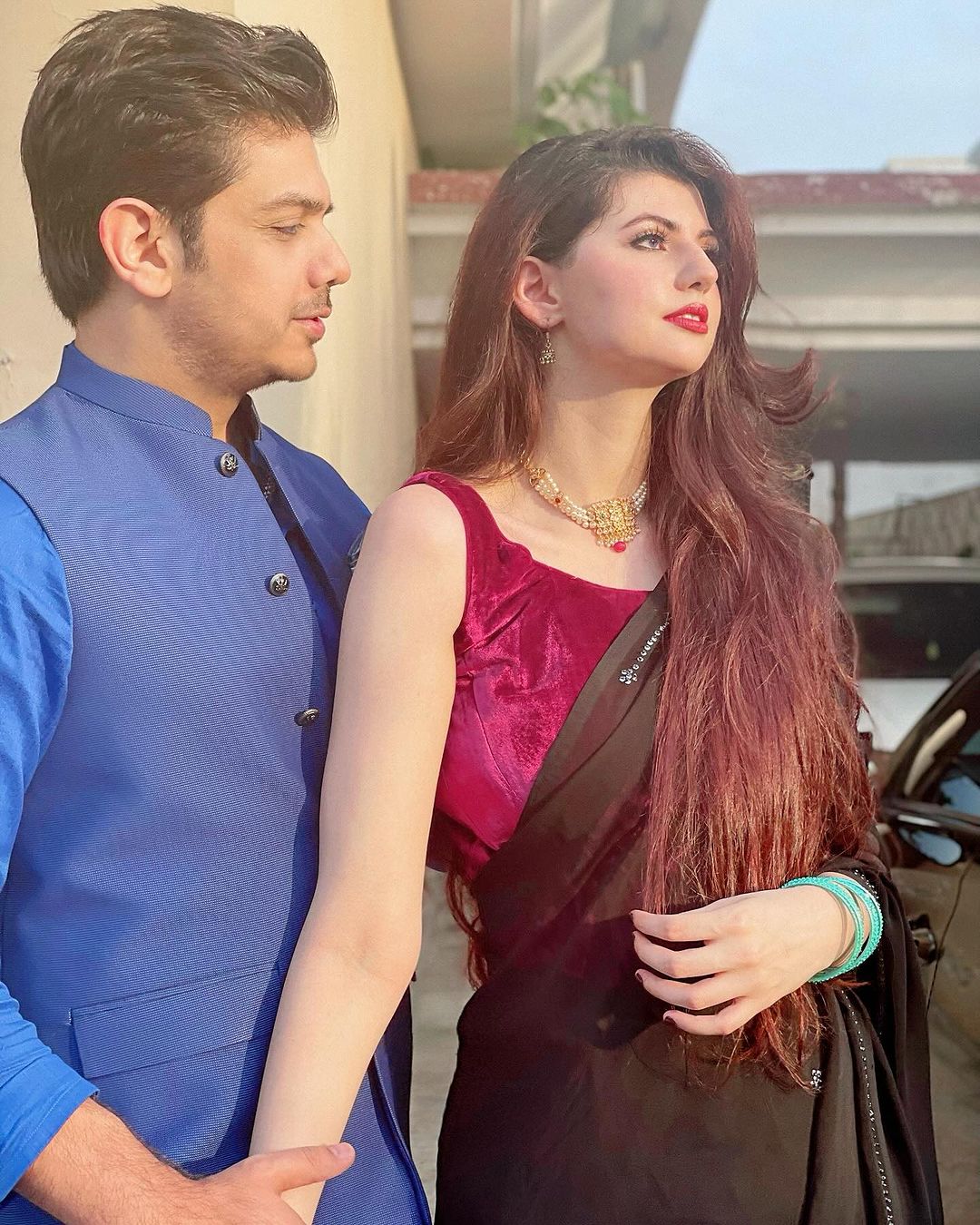 Anam Goher & Goher Mumtaz Gorgeous Eid Clicks | Reviewit.pk