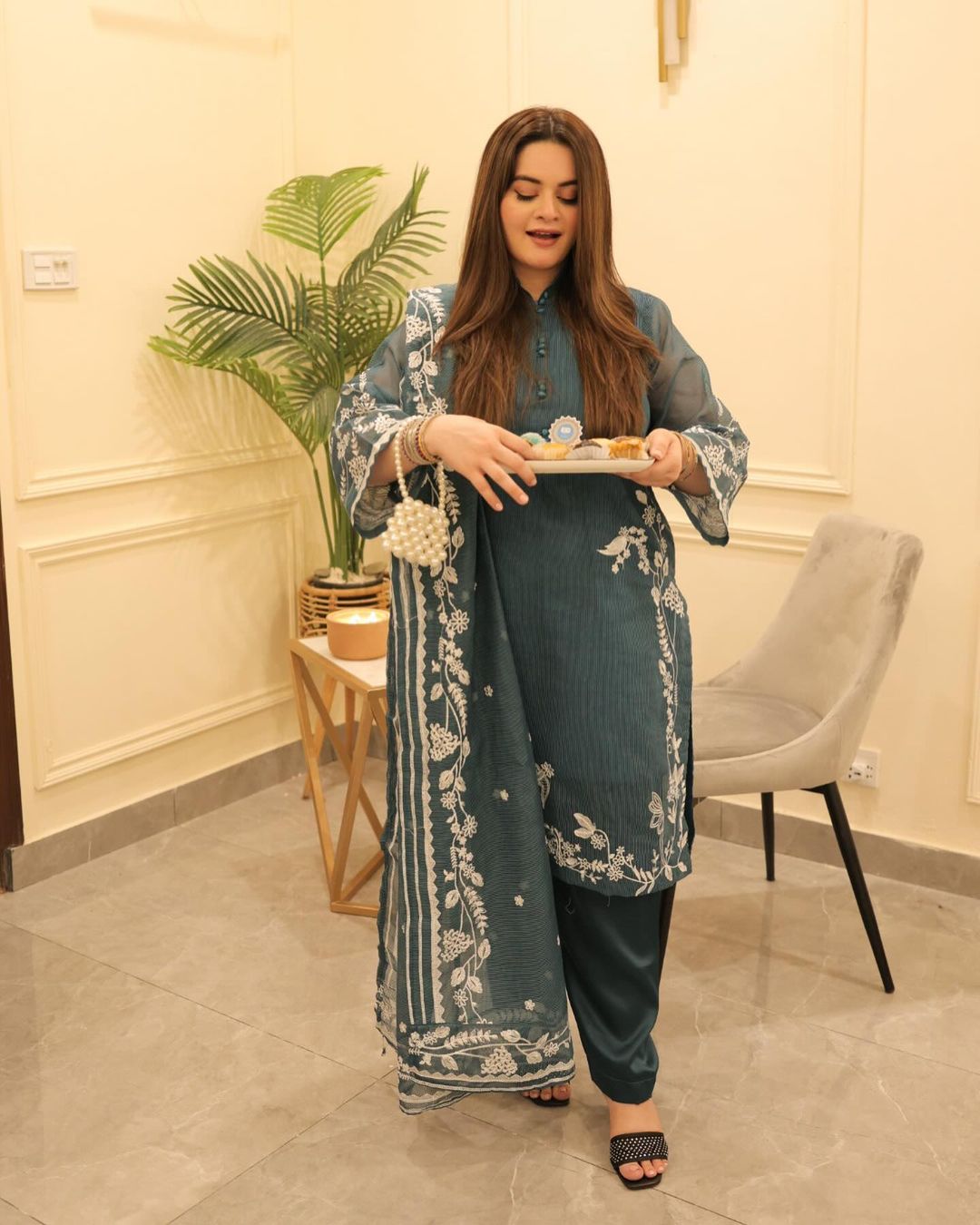 Minal Khan & Ahsan Mohsin Ikram Pictures From Eid Day 2 | Reviewit.pk