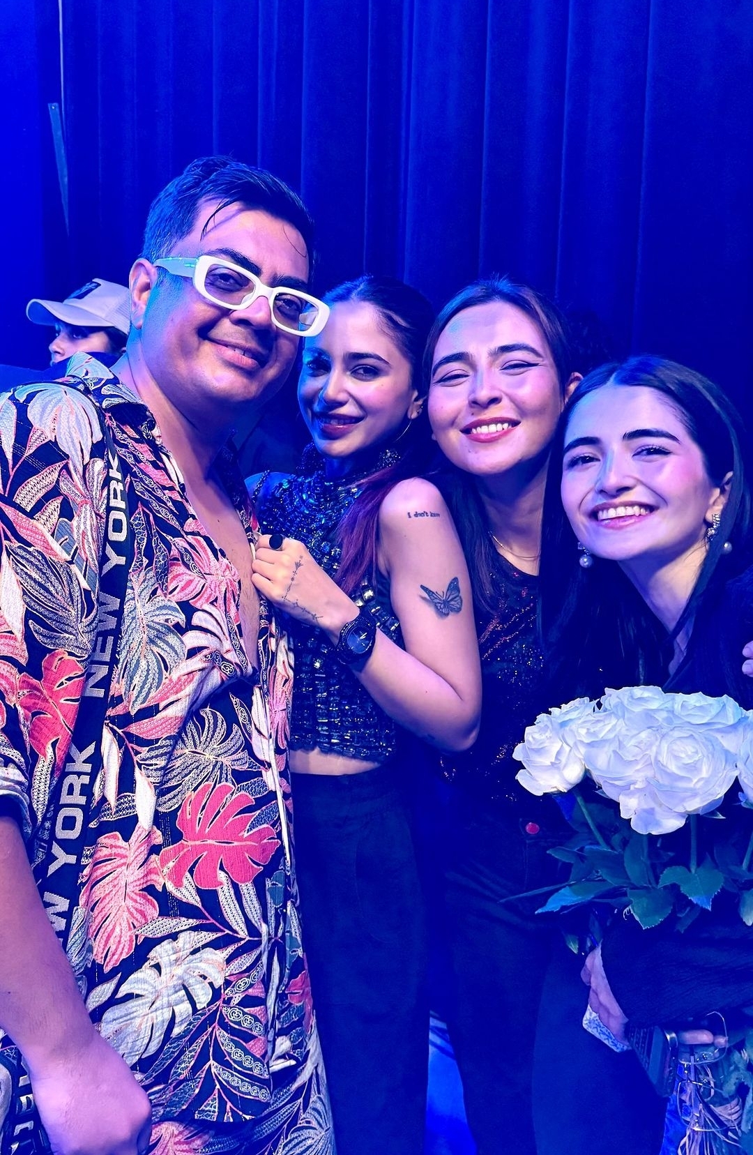 Merub Ali Pictures From Fiance Asim Azhar's Album Launch | Reviewit.pk