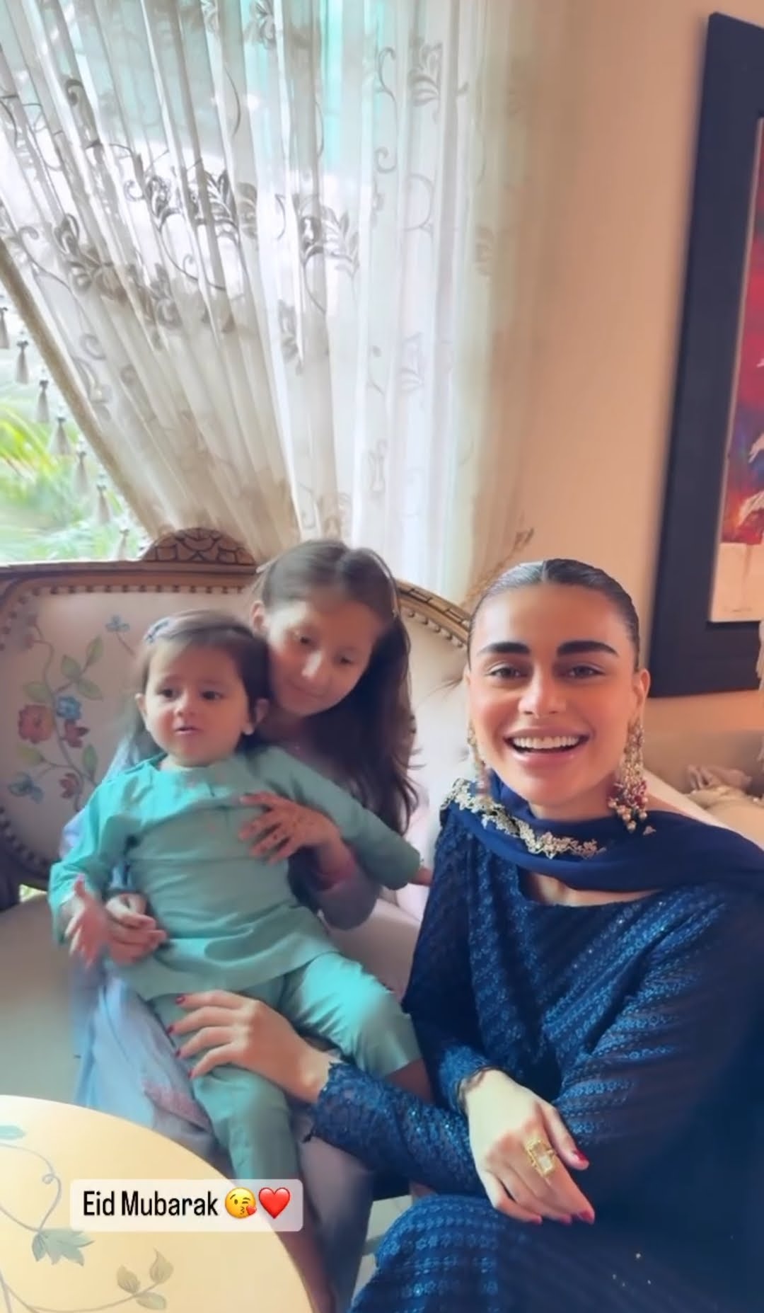 Recent Adorable Pictures of Nooreh Shahroz & Syeda Zahra Shahroz | Reviewit.pk