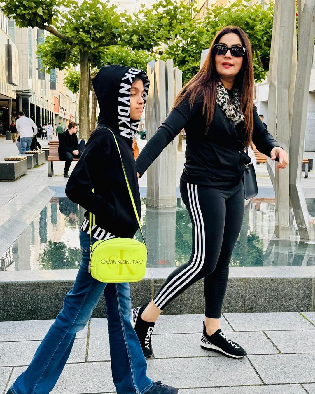 Sadia Imam Family Pictures From Germany | Reviewit.pk