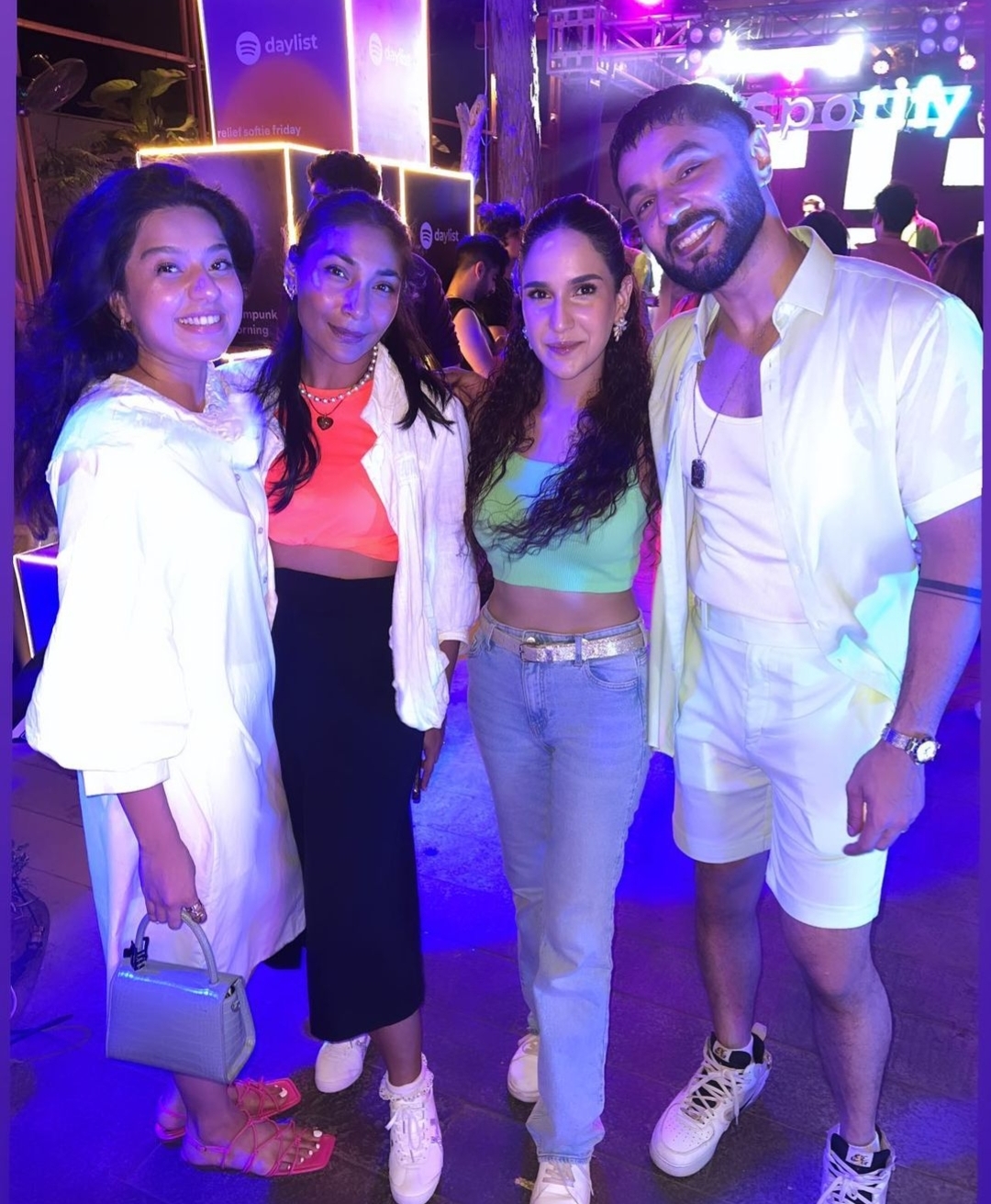 Celebrities Spotted At Spotify Event | Reviewit.pk