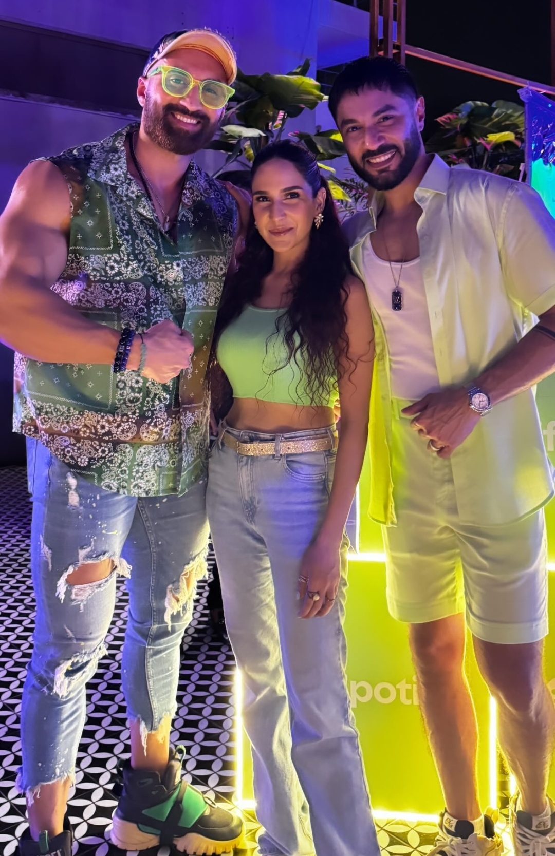 Celebrities Spotted At Spotify Event | Reviewit.pk