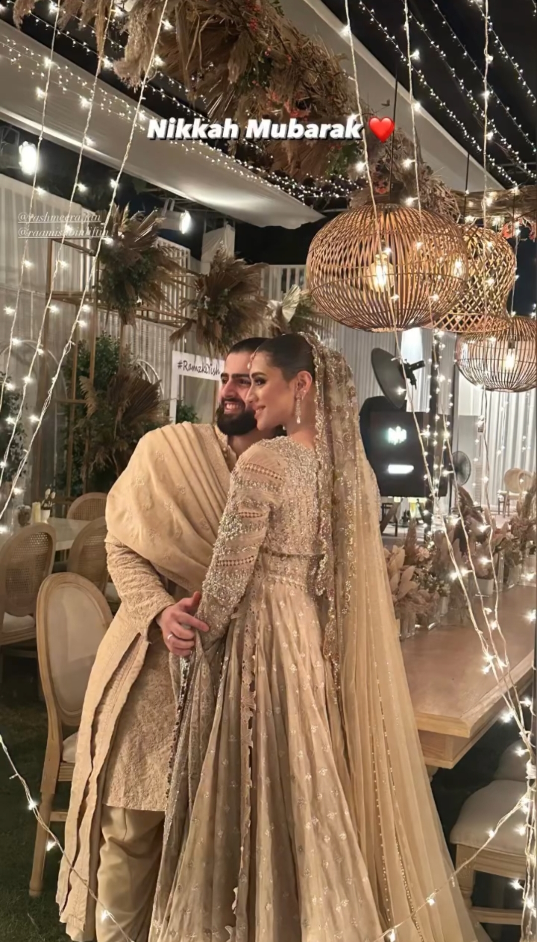Shabbir Jan Daughter Yashmeera's Nikah Pictures | Reviewit.pk