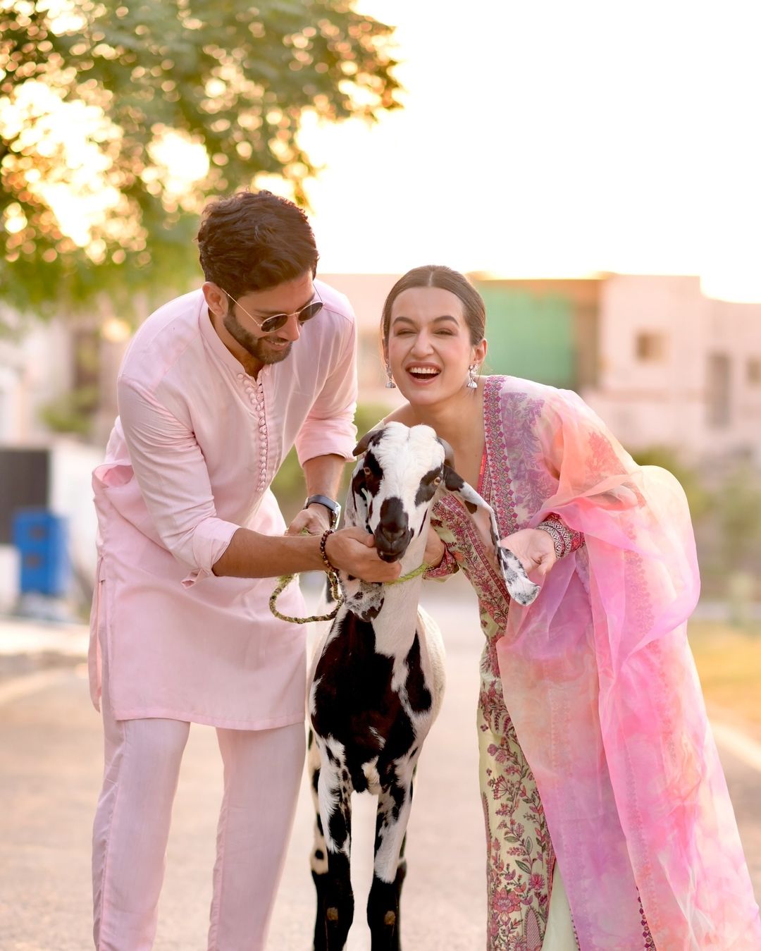 Hira Khan & Arsalan Khan's Romantic Eid Ul Azha Photoshoot | Reviewit.pk