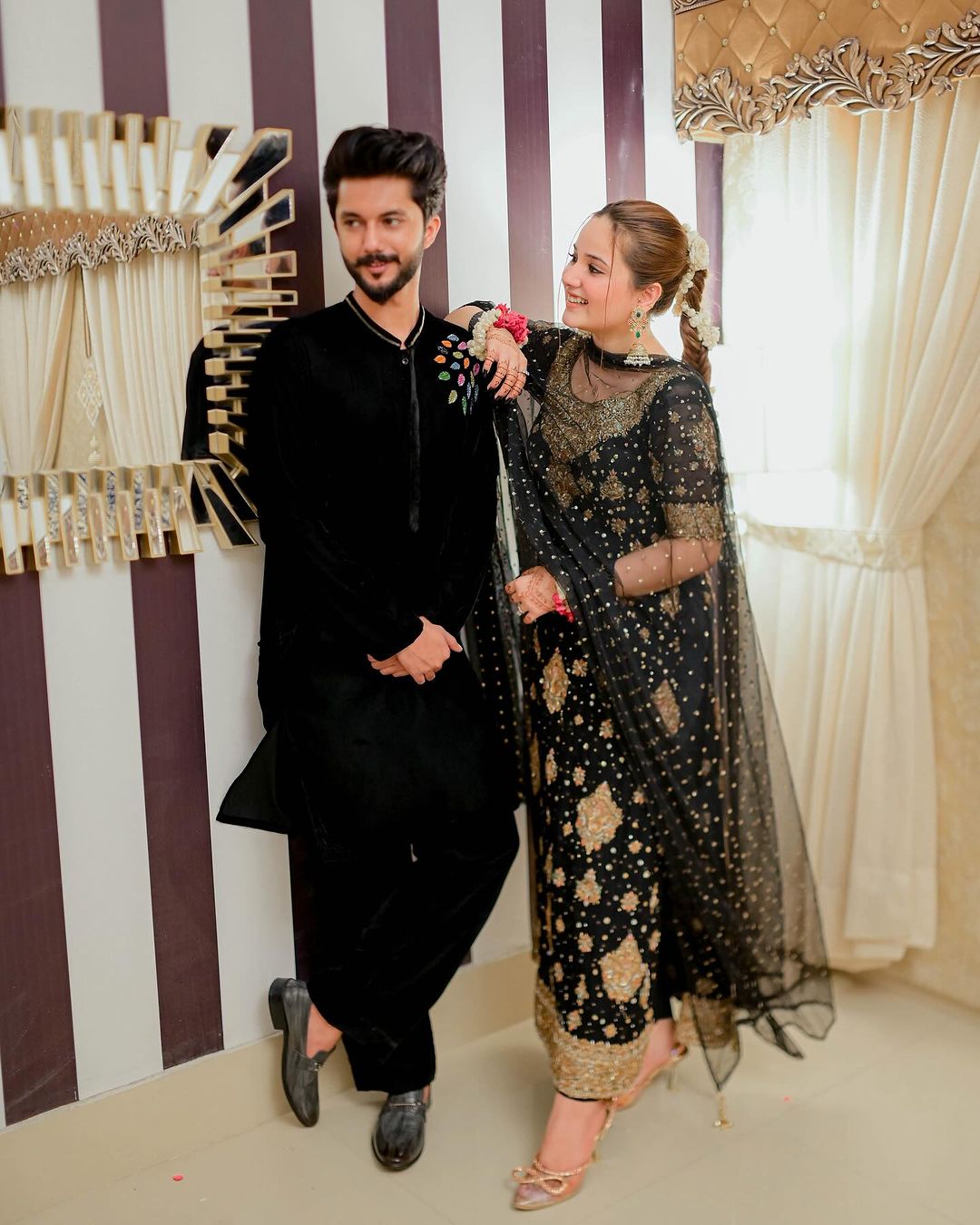 Rabeeca Khan & Hussain Tareen HD Pictures From Musical Night | Reviewit.pk
