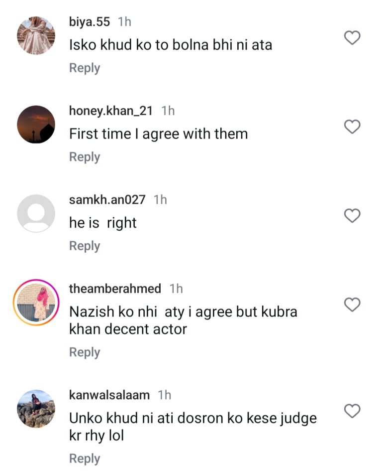 Azfar Ali Targets Top Actresses On Acting Talent | Reviewit.pk