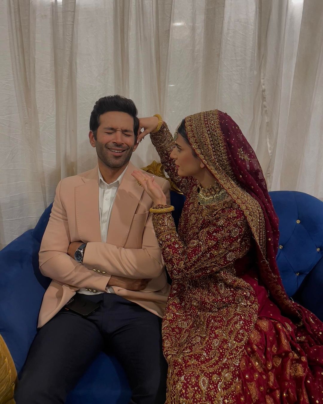 Drama Serial Khudsar BTS Pictures | Reviewit.pk