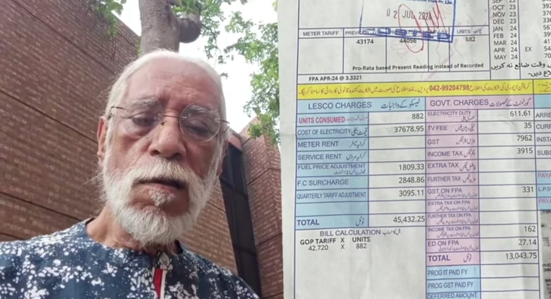 Rashid Mehmood Urges People to Speak Out After Another High Bill ...