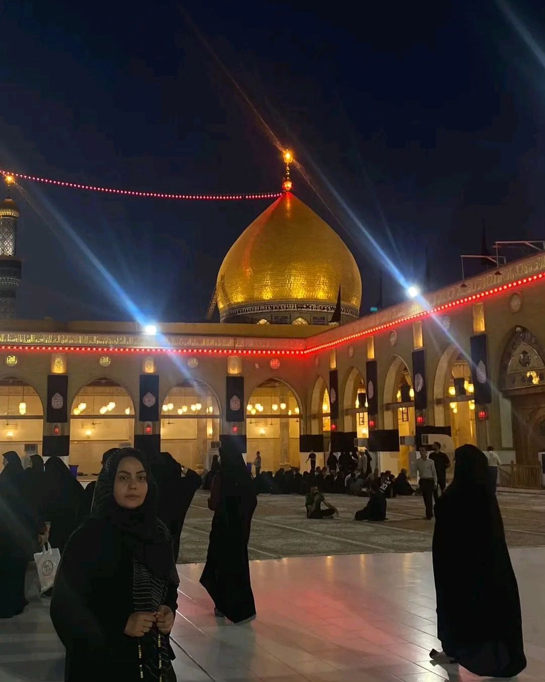 Sadia Imam Pictures from Karbala Iraq | Reviewit.pk