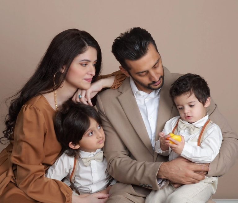Arij Fatyma's Adorable New Family Pictures from Holland, Ohio | Reviewit.pk