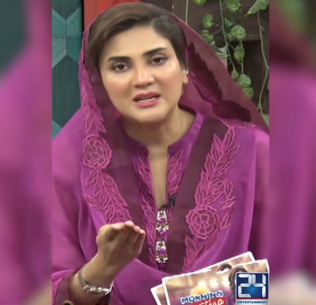 Fiza Ali Schools a Teenage Girl in Live Morning Show | Reviewit.pk