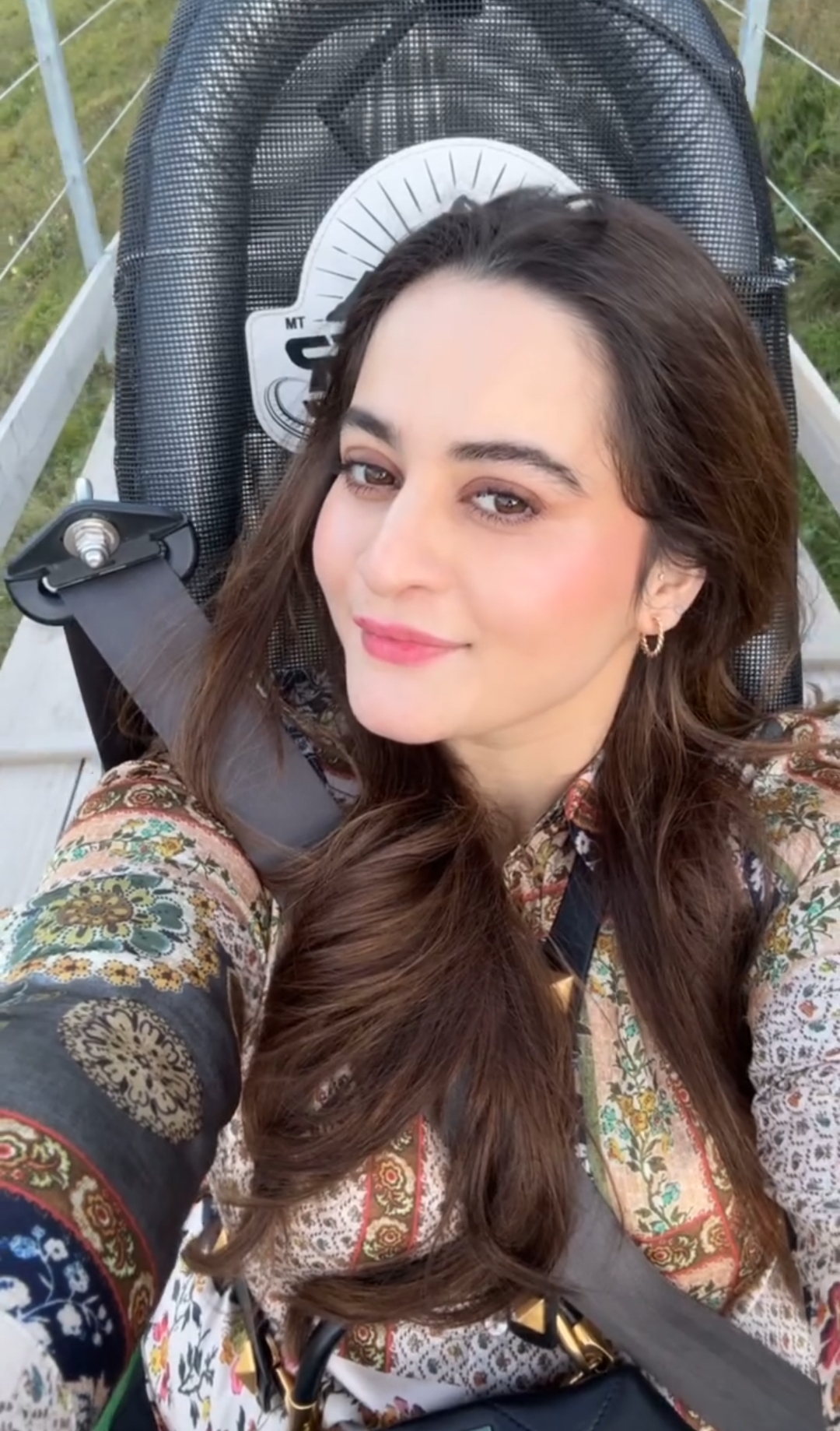 New Adorable Clicks & Instagram Reel of Aiman & Muneeb from Baku | Reviewit.pk