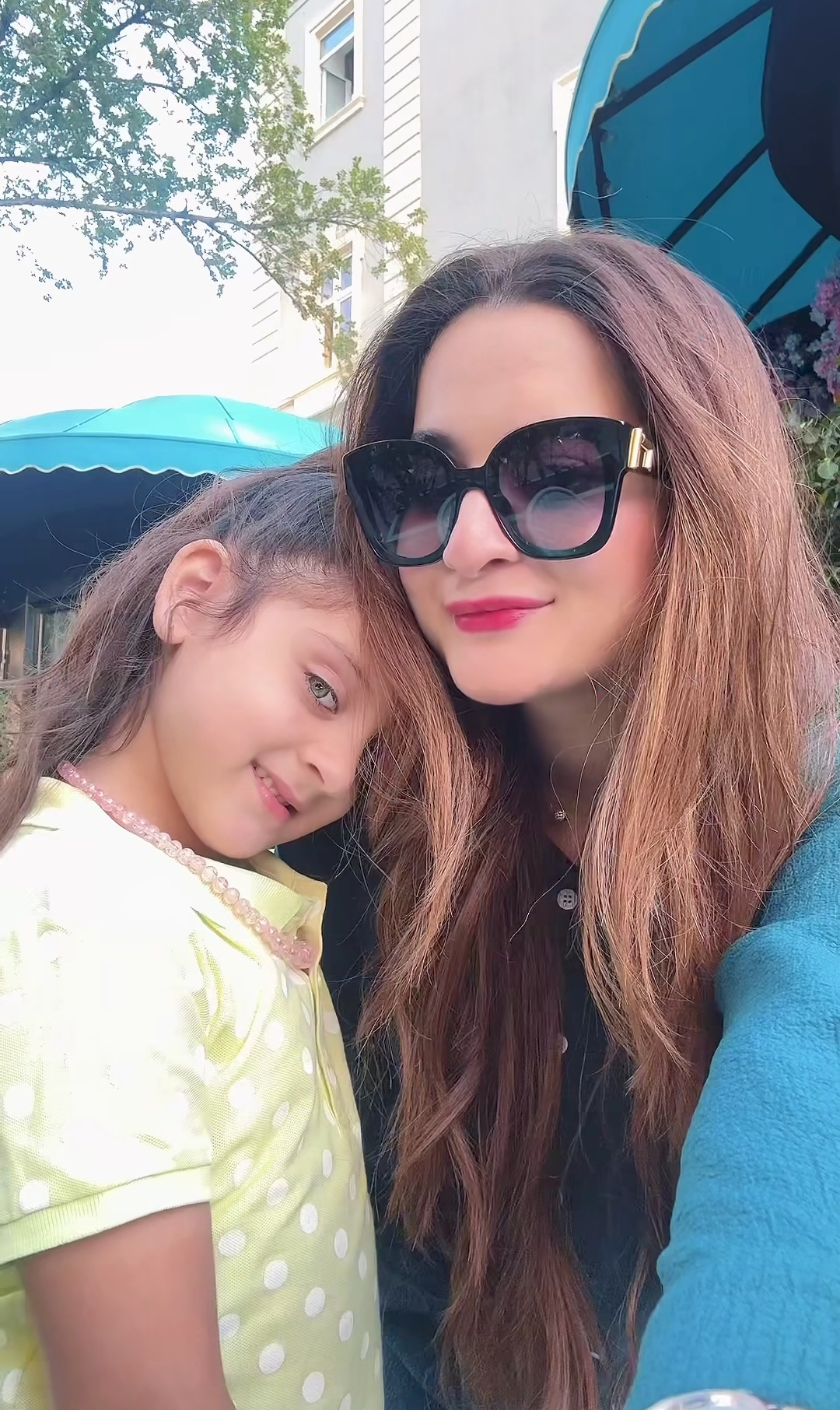 Aiman Khan & Muneeb Butt's New Pictures From Dubai & Baku | Reviewit.pk