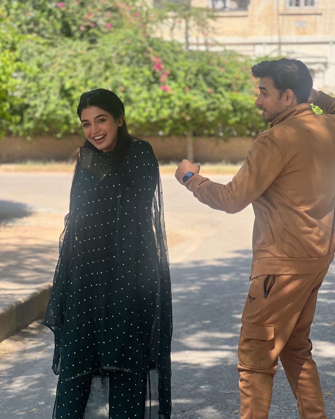 Drama Serial Kaffara BTS Pictures | Reviewit.pk