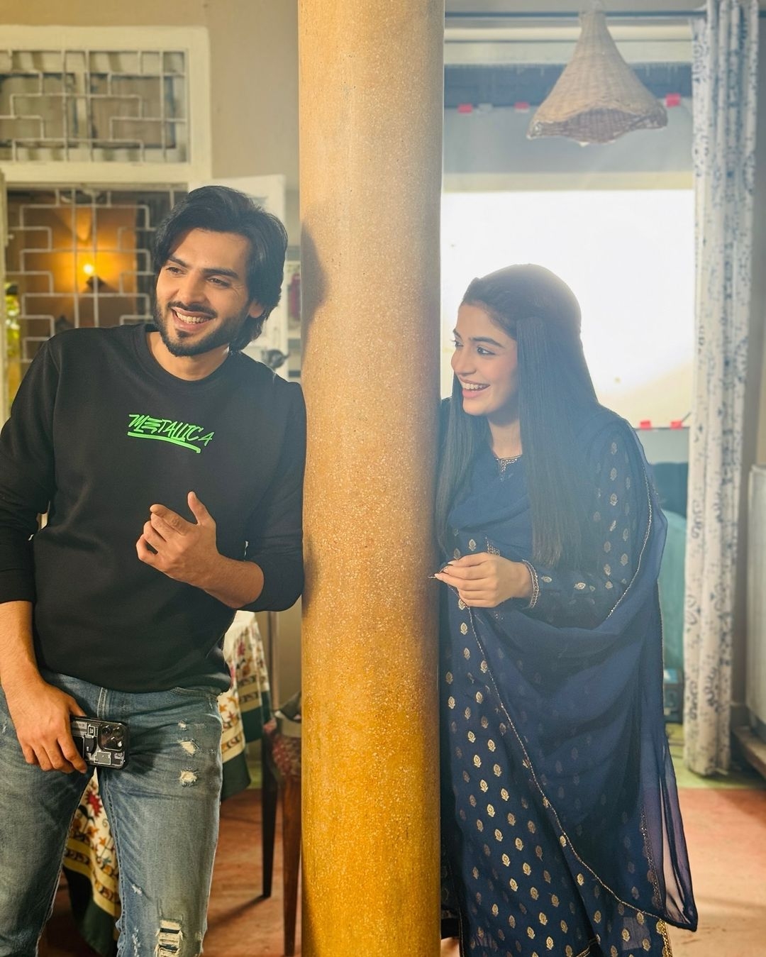 Drama Serial Kaffara BTS Pictures | Reviewit.pk
