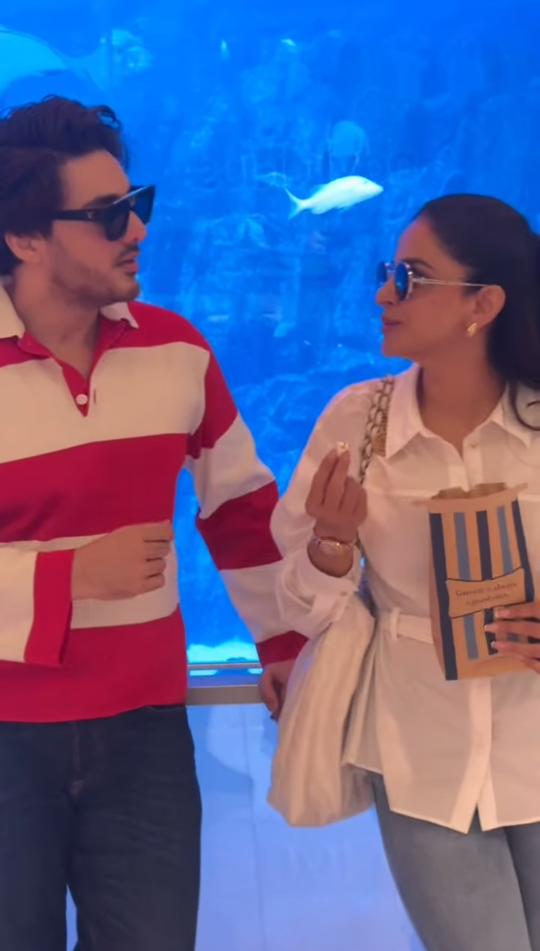 Saba Qamar & Ahsan Khan Beautiful Pictures from Dubai Trip | Reviewit.pk
