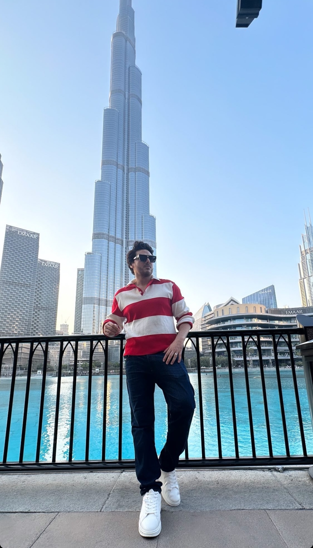 Saba Qamar & Ahsan Khan Beautiful Pictures from Dubai Trip | Reviewit.pk