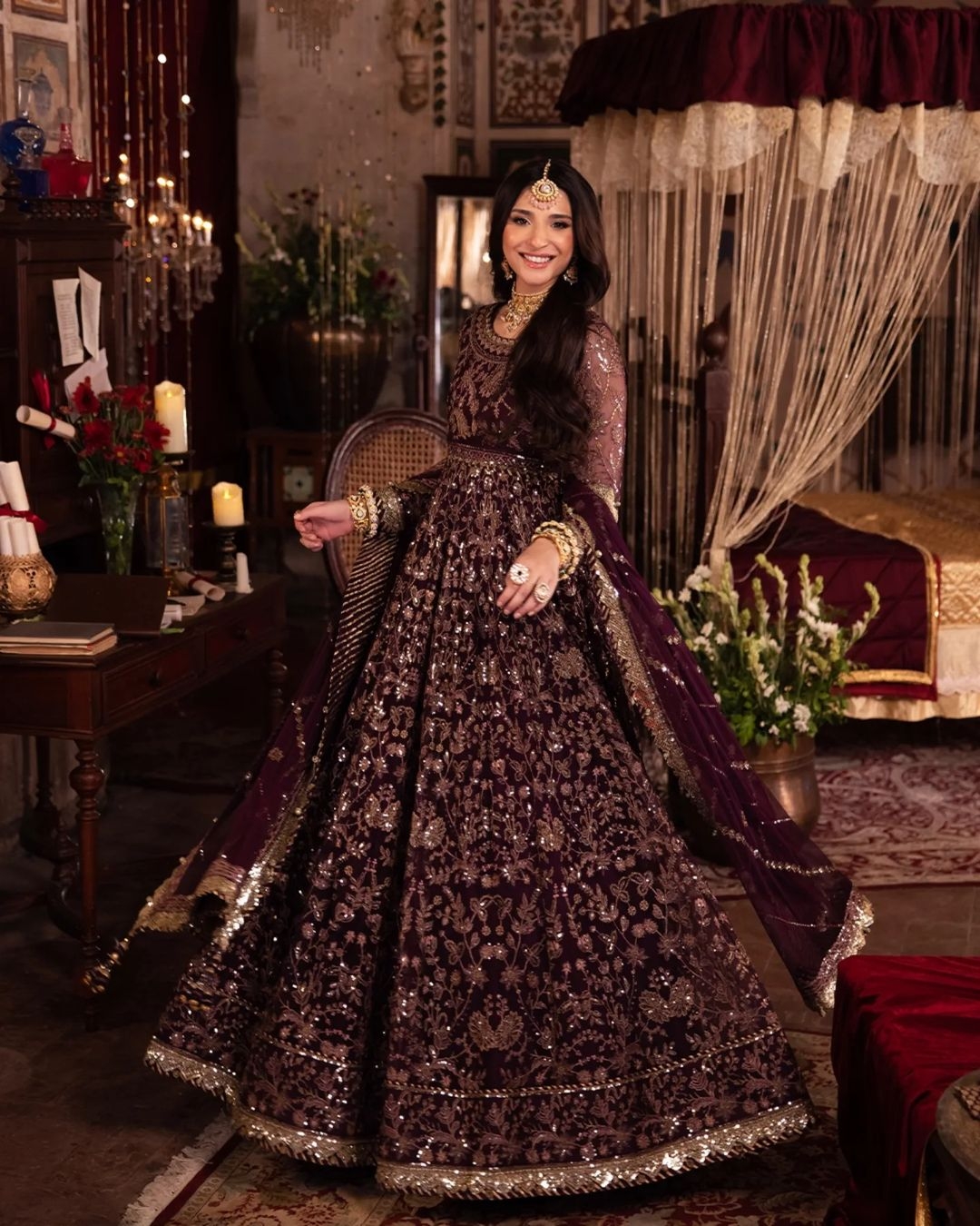 Ahad Raza Mir and Ramsha Khan Featured In Asim Jofa's Latest Collection ...