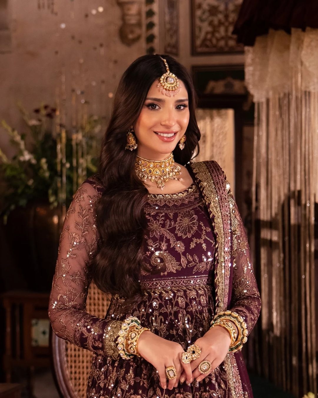 Ahad Raza Mir and Ramsha Khan Featured In Asim Jofa's Latest Collection ...