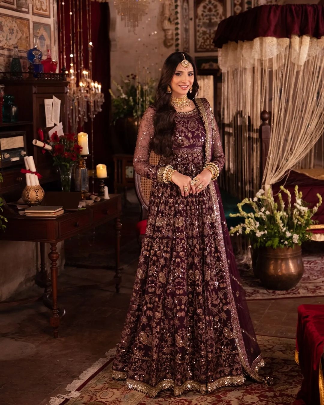 Ahad Raza Mir and Ramsha Khan Featured In Asim Jofa's Latest Collection ...