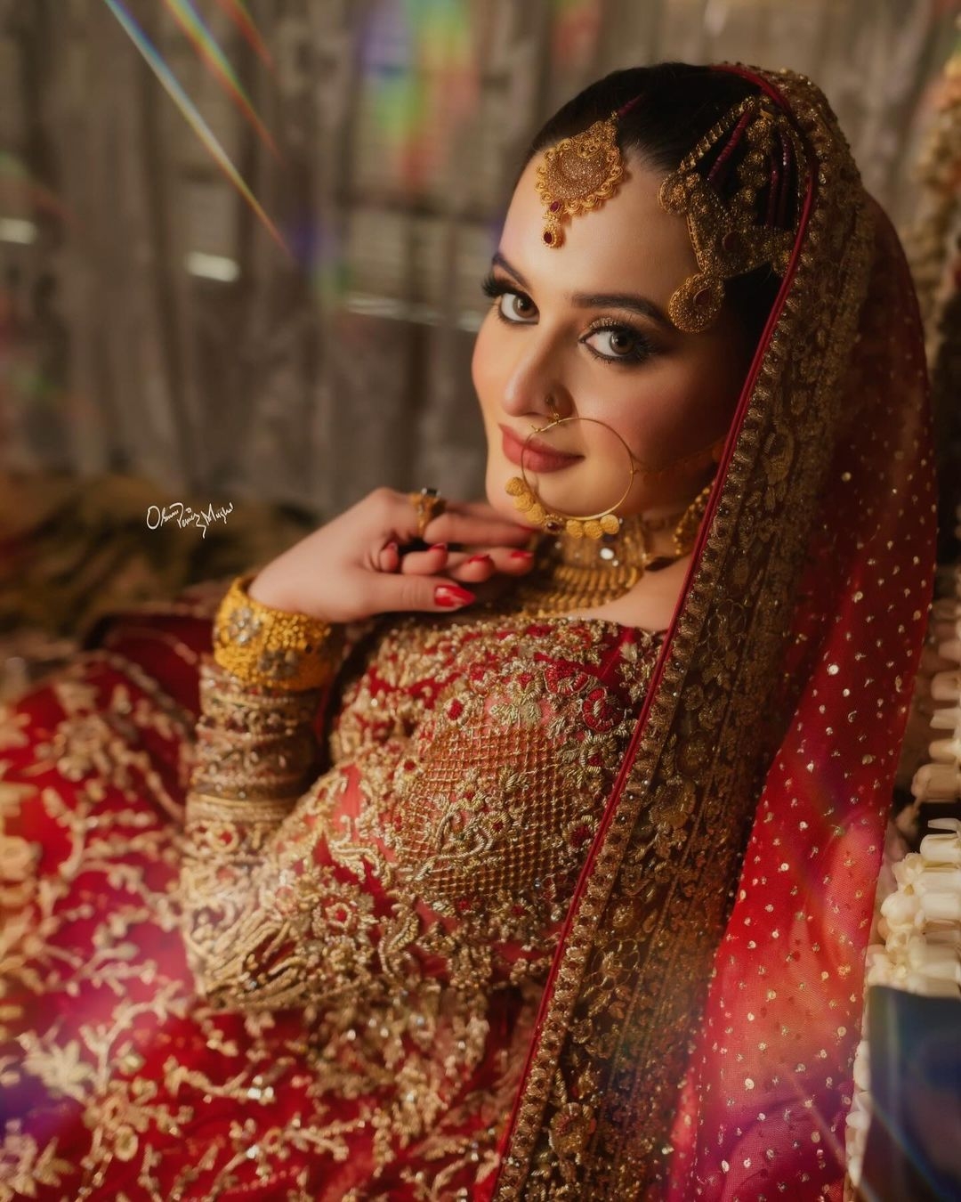 Aiman Khan's Latest Bridal Video shoot | Reviewit.pk