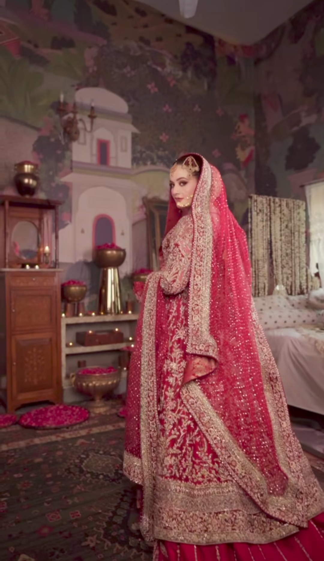 Aiman Khan's Latest Bridal Video shoot | Reviewit.pk