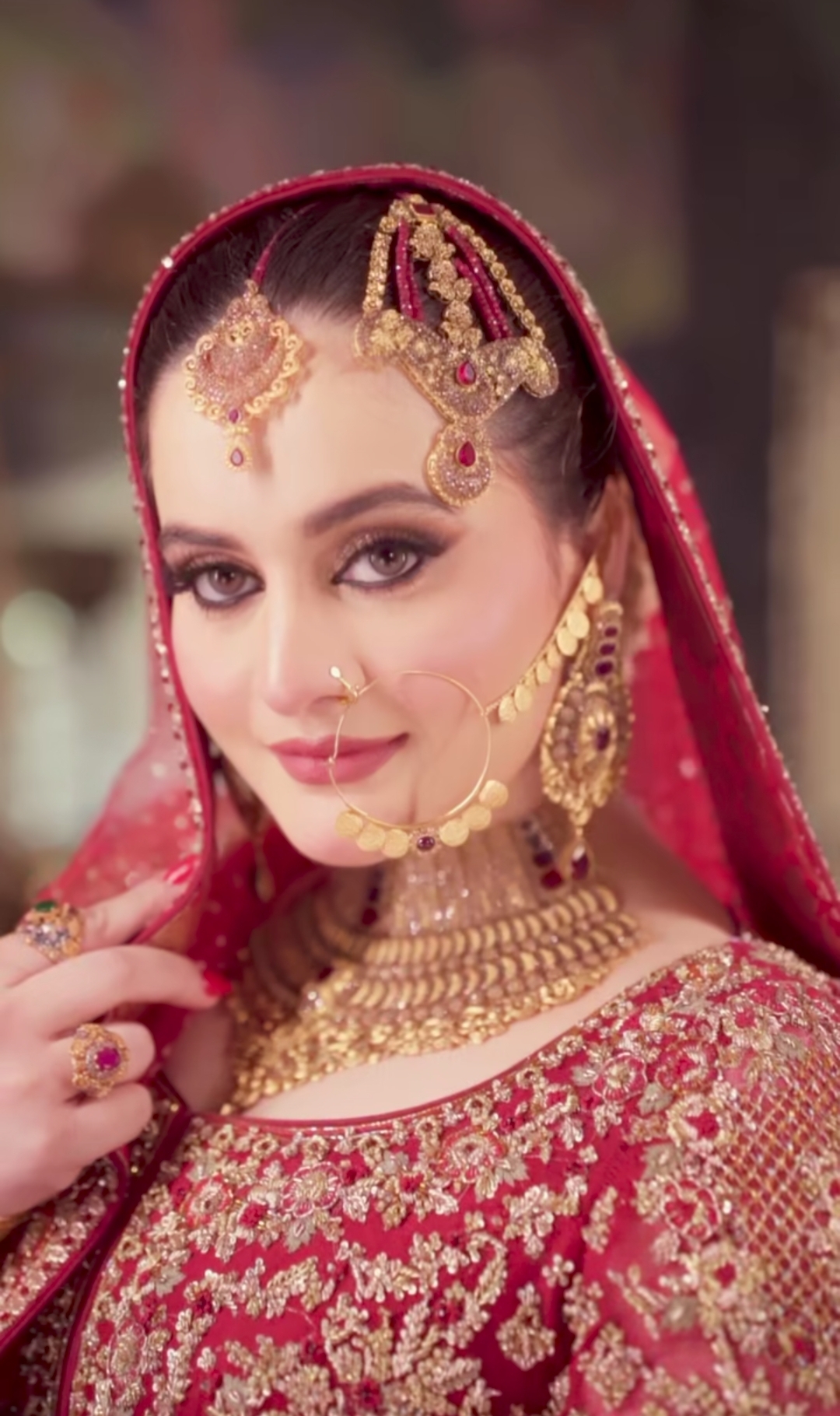 Aiman Khan's Latest Bridal Video shoot | Reviewit.pk